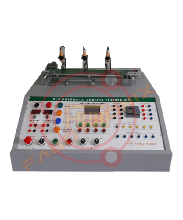 PLC Pneumatic Sorting Trainer Kit - FaboTronix