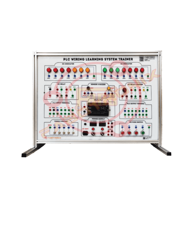 PLC Wiring Learning System Trainer - FaboTronix